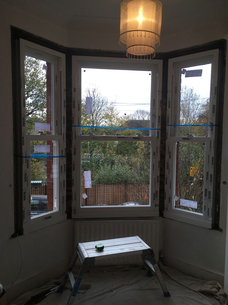 New Heritage Rose Sash Windows in Wandsworth - SCI Windows